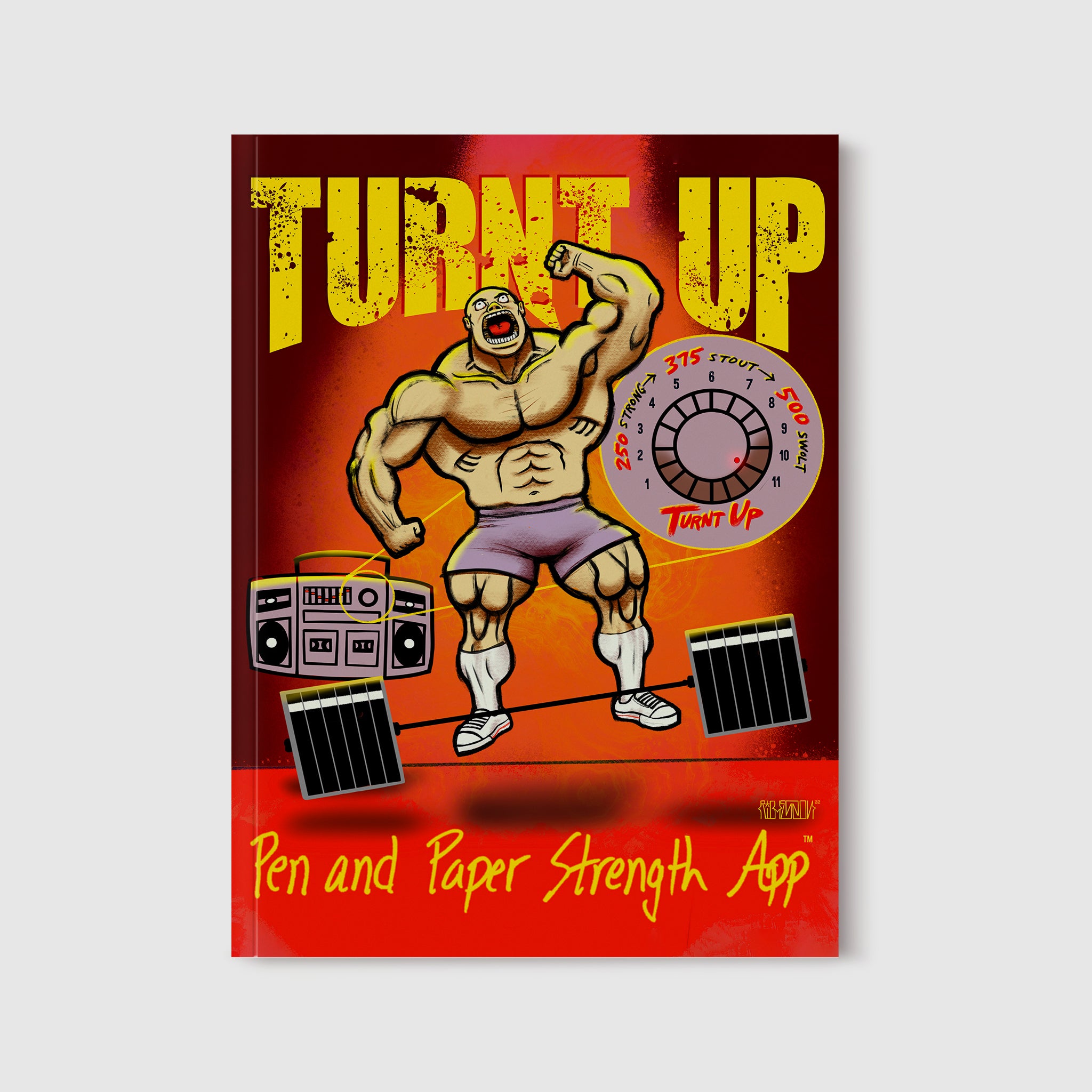 Turnt Up Strength Plan – Pen and Paper Strength App